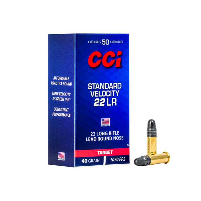 CCi Standard Velocity 22. LR 50 pack – Total Sports